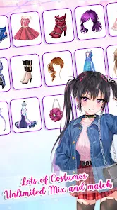 Anime Makeover Dress up Games Game | Free Apk Download on Your Device ...