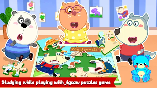 Wolfoo School Alphabet, Number | Free Apk Download on Your Device ...