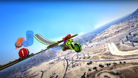 Tricky Bike Superhero Races Game | Free Apk Download on Your Device ...