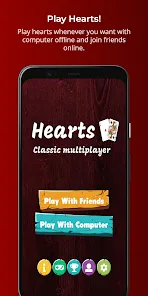 Hearts - Multiplayer card game | Free Apk Download on Your Device ...
