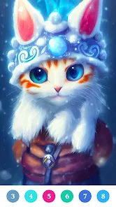 Cat Color by Number Paint Game | Free Apk Download on Your Device ...
