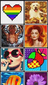Cross Stitch: Color by Number Guide