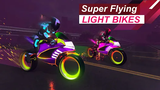 Light Bike Flying Stunts Game | Free Apk Download on Your Device. Enjoy ...