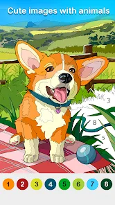 Relaxing Color Paint by Number Game | Free Apk Download on Your Device ...