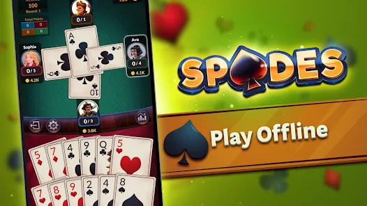 Spades - Offline Card Games Game | Free Apk Download on Your Device ...