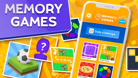 Train your Brain. Memory Games Game | Free Apk Download on Your Device ...