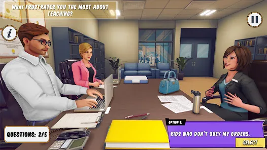 High School Teacher Simulator Game | Free Apk Download on Your Device ...