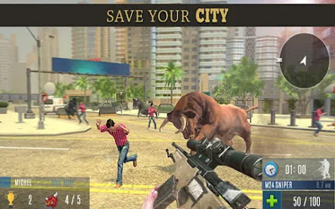 Angry Bull Attack Shooting | Free Apk Download on Your Device. Enjoy ...