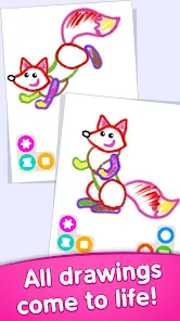 Bini Drawing games for kids Game | Free Apk Download on Your Device ...