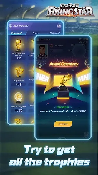 Football Rising Star Game | Free Apk Download on Your Device. Enjoy ...