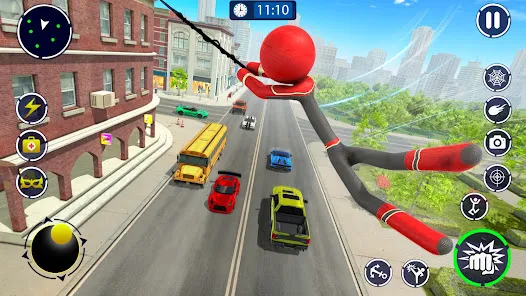 Spider Stickman Rope Hero Game Game | Free Apk Download on Your Device. Enjoy your new app now.