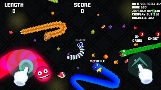 Worms io Gusanos Snake Game | Free Apk Download on Your Device. Enjoy ...