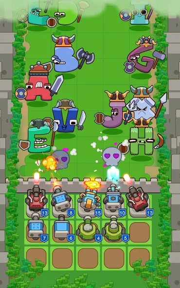 Alphabet Defense Towers Battle Game | Free Apk Download on Your Device ...