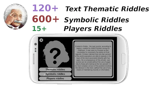 Einstein's Riddles IQ Logic Pu | Free Apk Download on Your Device ...