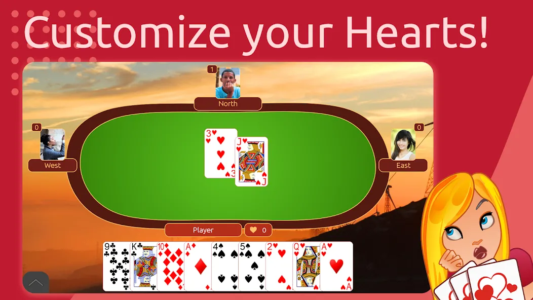 Hearts Deluxe All Versions | Card Game Archives | nowf.com