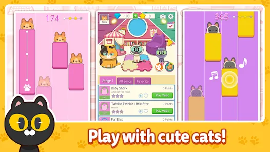 Piano Cat Tiles - Room Design Game | Free Apk Download on Your Device ...