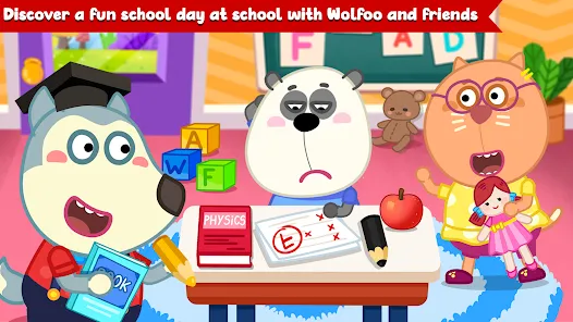 Wolfoo School Alphabet, Number | Free Apk Download on Your Device ...