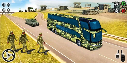 Army Bus Transporter Sim Games Game | Free Apk Download on Your Device ...