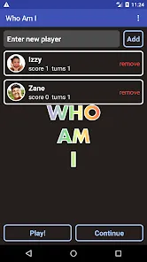 Who Am I ? Name Guessing Game Guide