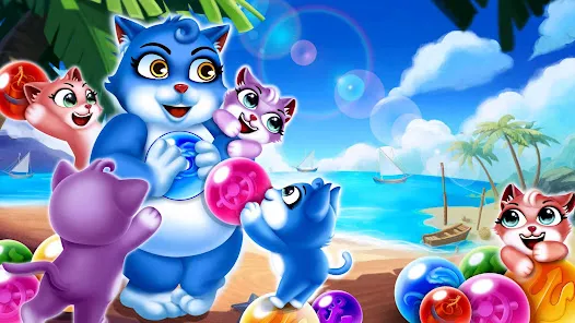 Bubble Shooter: Cat Pop Island | Free Apk Download on Your Device ...