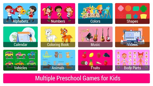 Preschool Games For Kids Pre K | Free Apk Download on Your Device ...