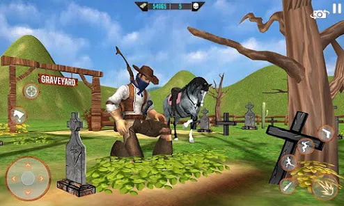 Real Cowboy Gun Shooting 3D Guide