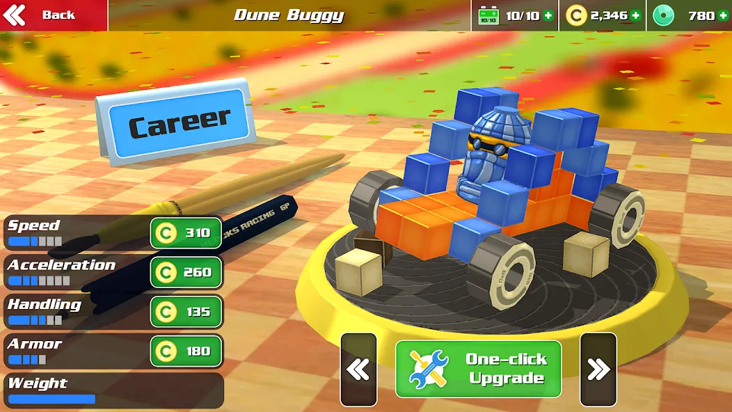 Pixel Car Racing Blocky Crash All Versions | Racing Game Archives ...